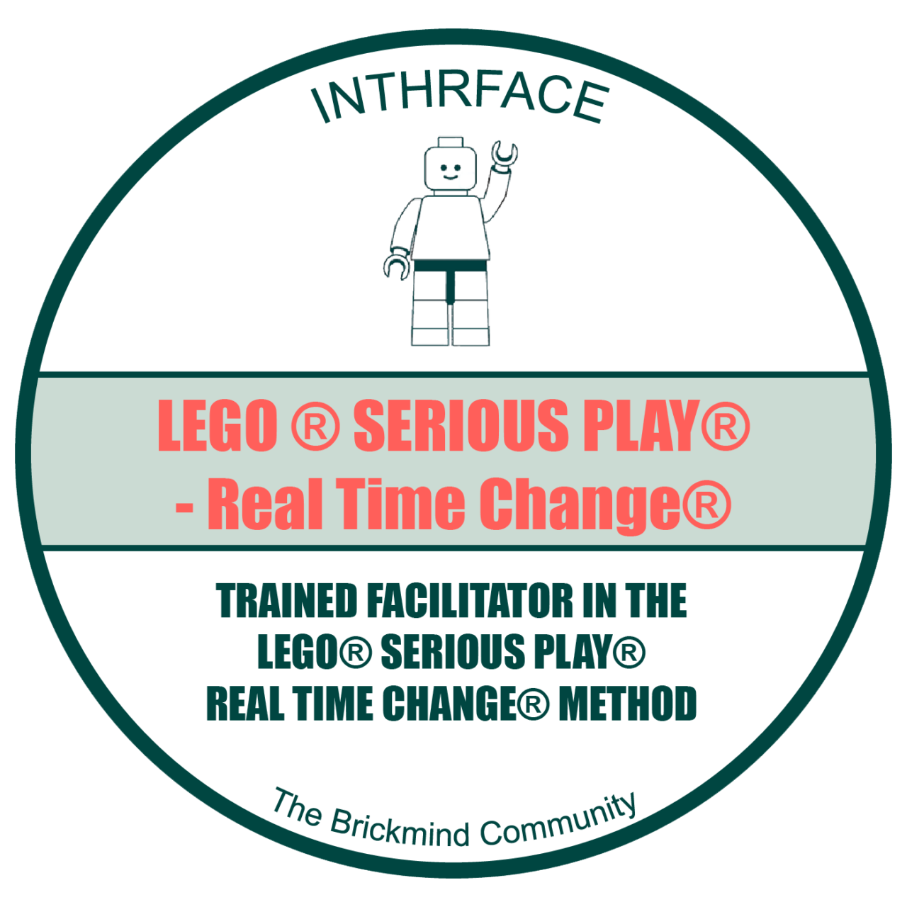 Certification in LEGO® SERIOUS PLAY® Real Time Change® badge